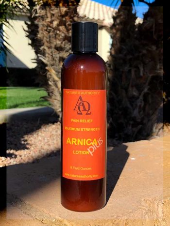 Arnica Plus Lotion – 8oz | Nature’s Authority | Extra Strength Arnica